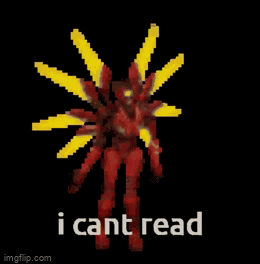 i cant read - Imgflip