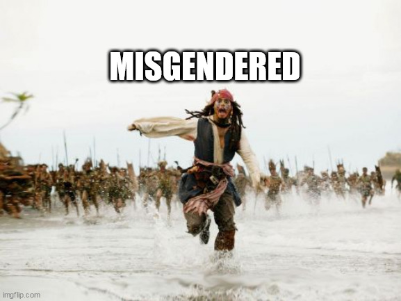 Jack Sparrow Being Chased Meme - Imgflip