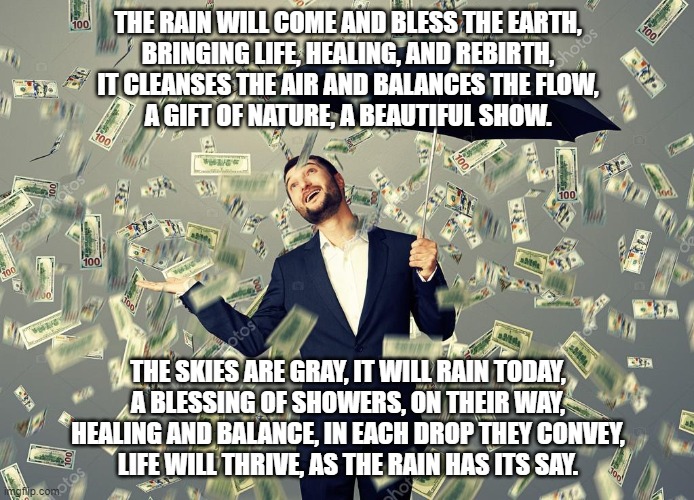 Rich main raining money - Imgflip