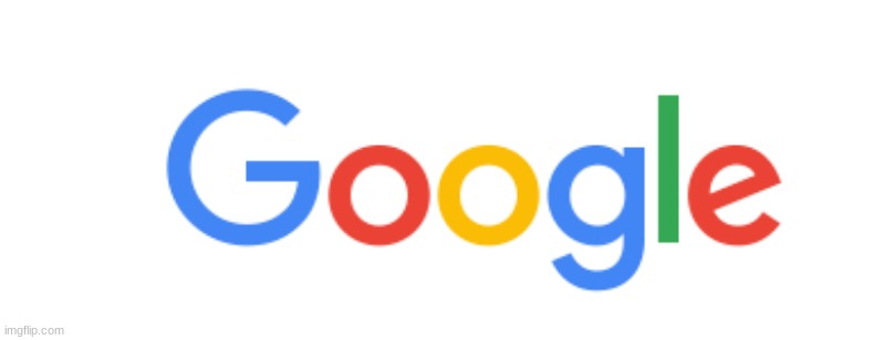 Google logo - Imgflip