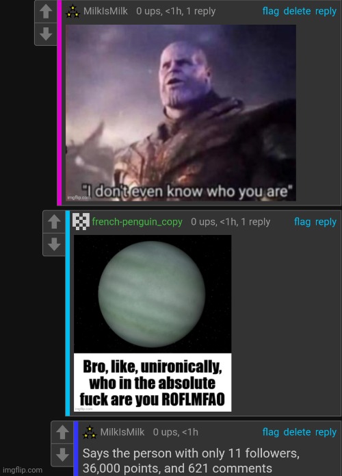 My bro thought - Imgflip