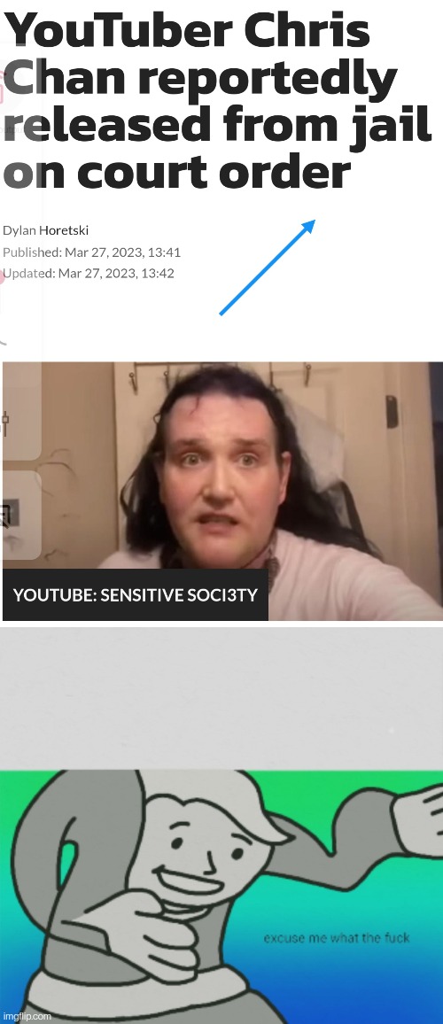 Chris Chan Release - Imgflip