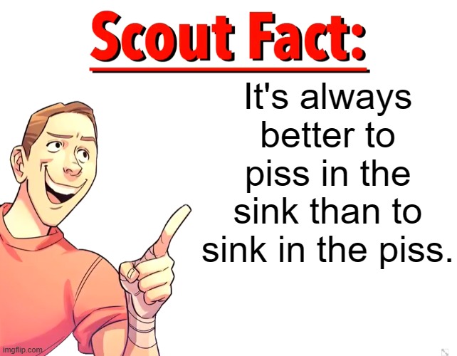 Scout Fact - Imgflip