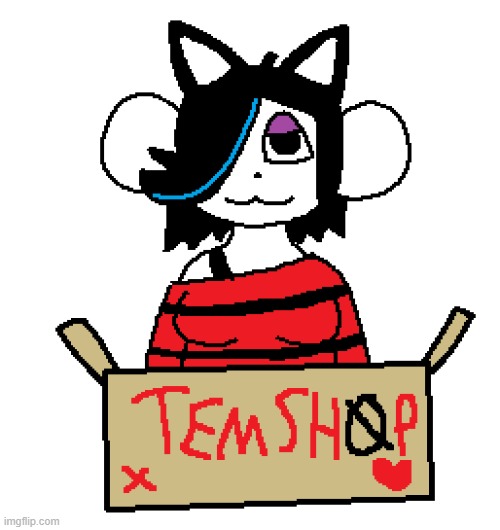 drew temmie as an emo chick - Imgflip