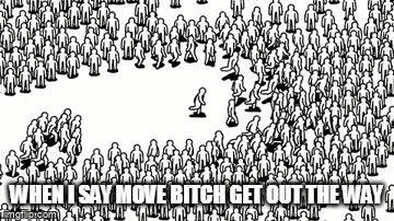crowd avoiding - Imgflip
