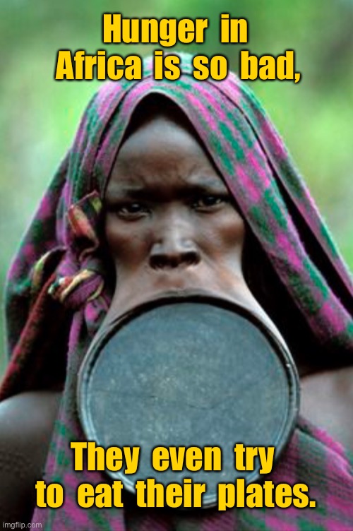 African hunger - Imgflip