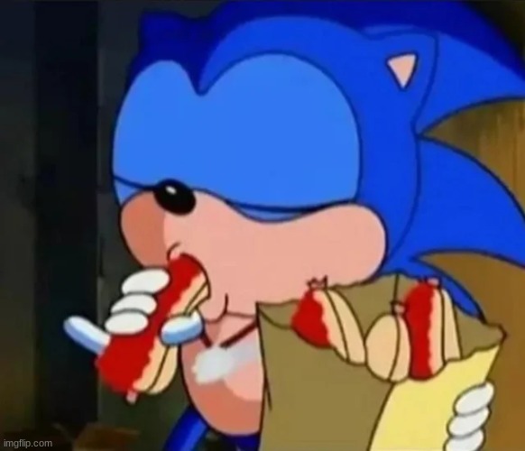 "I watch sonic underground for the plot" type moment - Imgflip