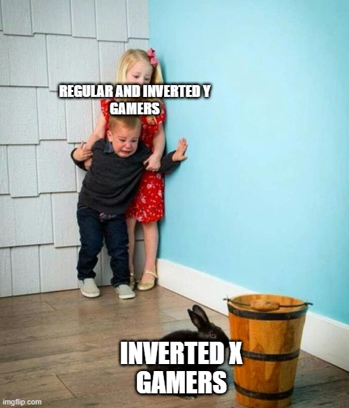 Children scared of rabbit - Imgflip