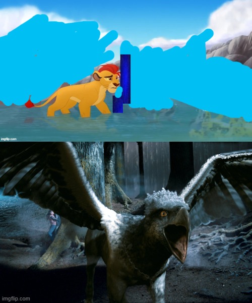 Image tagged in jackass,buckbeak charging - Imgflip