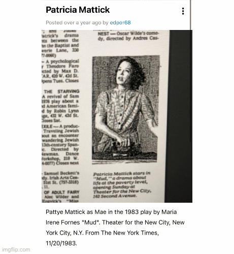 A few images from Pattye’s theater years- Plays, 1980-1994 - Imgflip