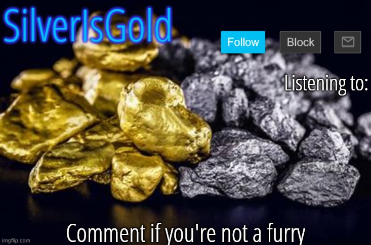 Image tagged in silver announcement template updated - Imgflip