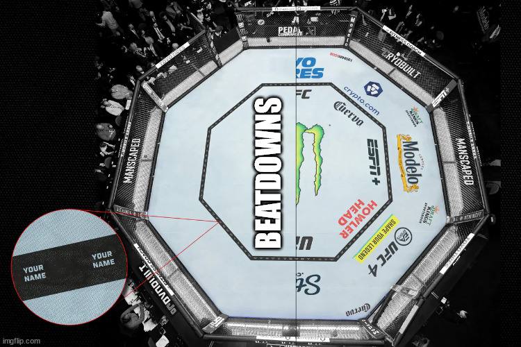 Have your name on the UFC octagon floor | Page 2 | Sherdog Forums | UFC ...