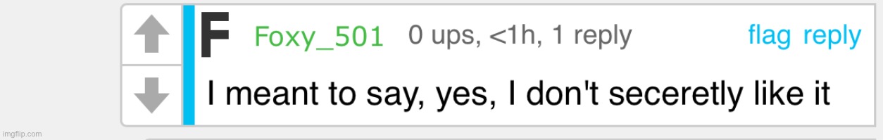 This is what the comment said (just to be clear, I am not on anyone's ...