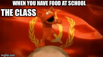 When you have food at school - Imgflip