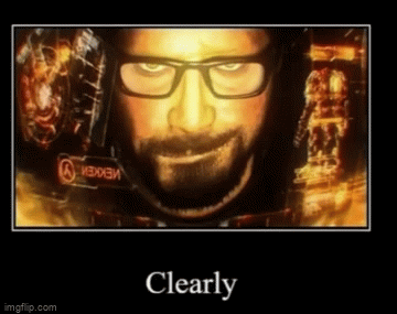 he became clear - Imgflip