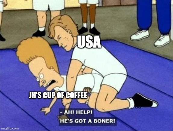 Ah Help Hes got a boner - Imgflip