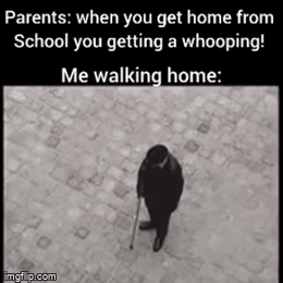 I remember them long walks home - Imgflip