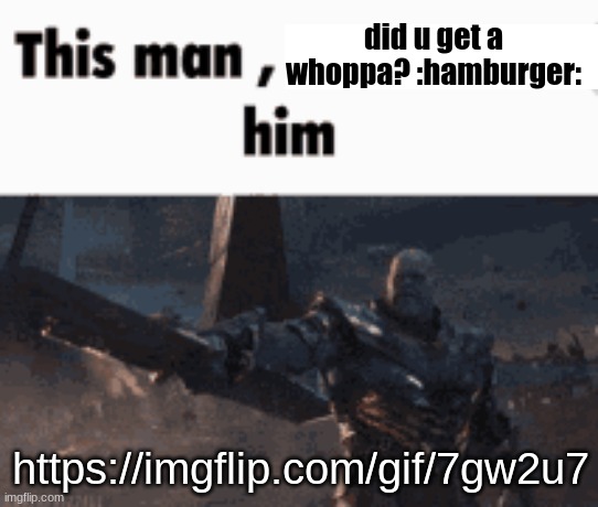 NOTE: don't ACTUALLY PUT THE HAMBURGER EMOJI - Imgflip