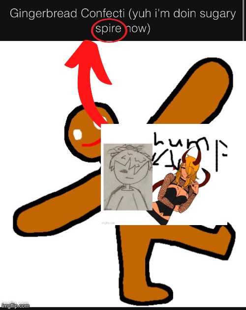 Gingerbread Confecti (yuh i'm doin sugary spire now) - Imgflip