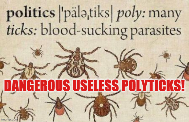 The real definition of politics - Imgflip