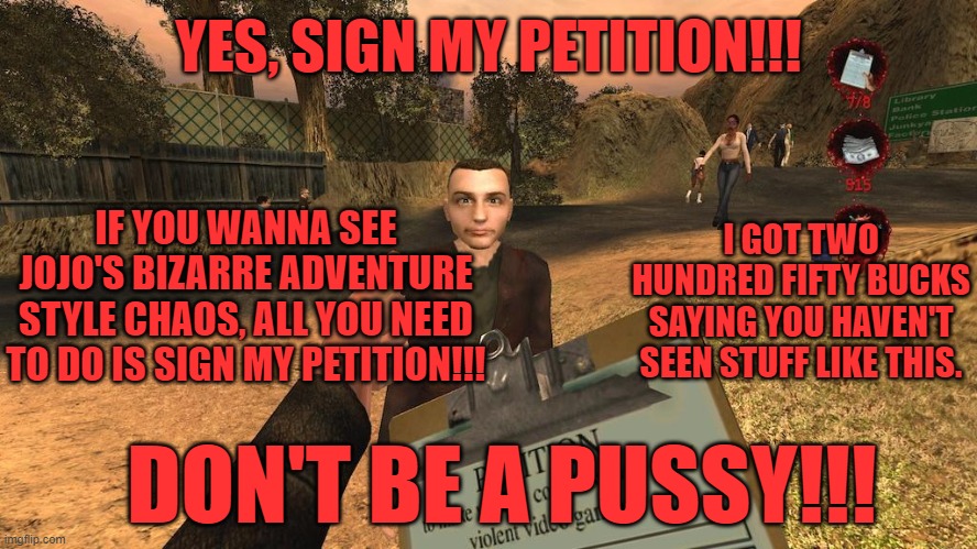 Image tagged in sign my petition - Imgflip