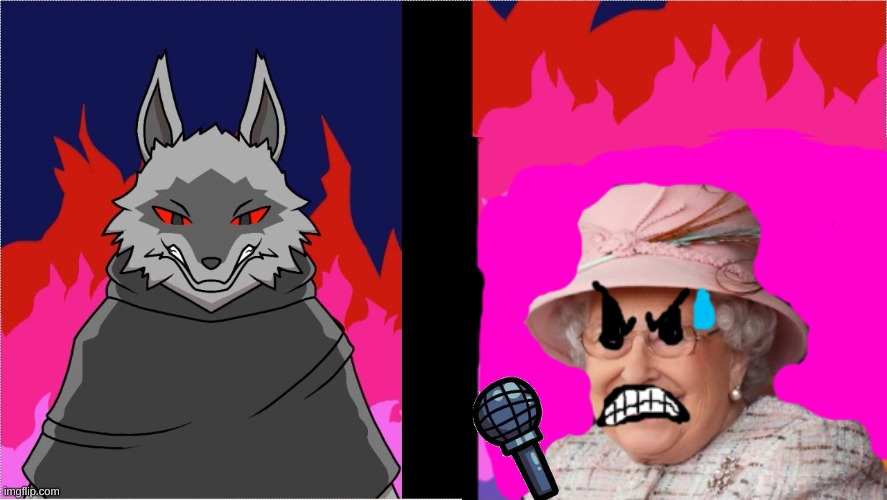 FNF Puss In Boots Death Wolf Vs Queen Elizabeth Ll Mod Full Week she 