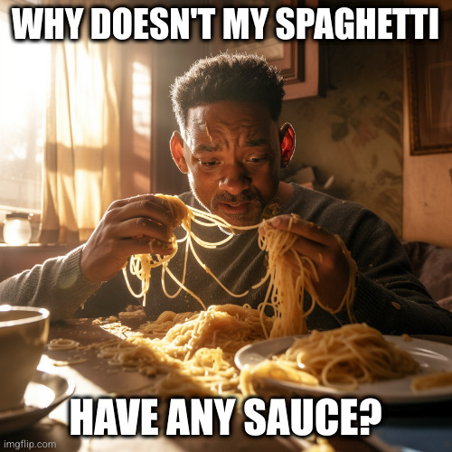 Will Smith Spaghetti - Imgflip
