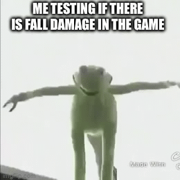Testing fall damage - Imgflip