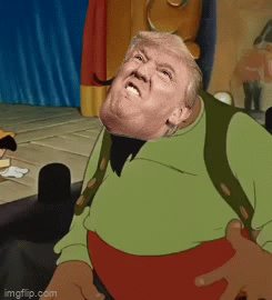 Trump when he gets one unrelenting court date after another. - Imgflip