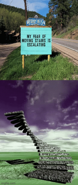 Stairs pun - Imgflip
