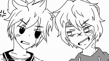 len and fukase arguing - Imgflip