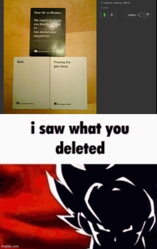 Image tagged in i saw what you deleted - Imgflip