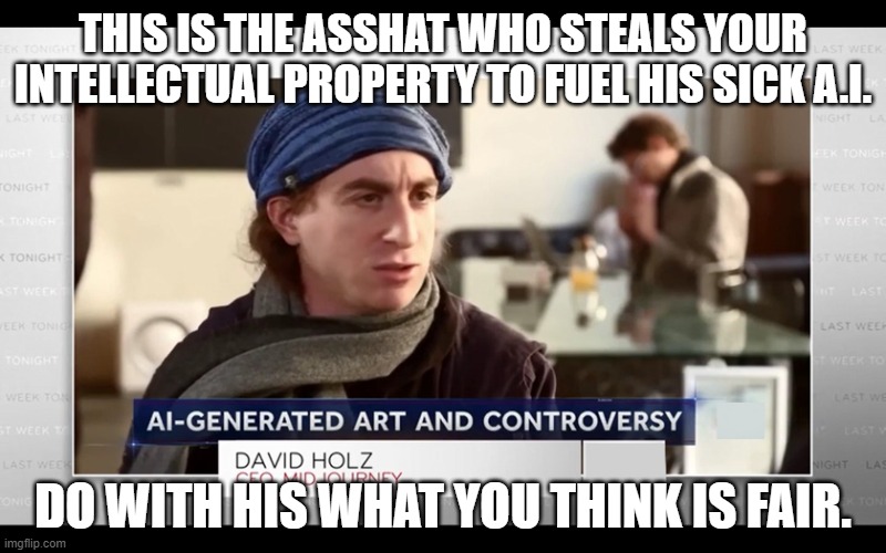 Intellectual property thief gets got! - Imgflip