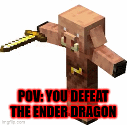 No more ender dragon - Imgflip