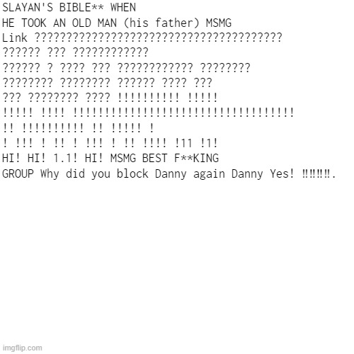 Obfuscatepastas #1: "IS THAT AN MSMG REFERENCE?!" - Imgflip