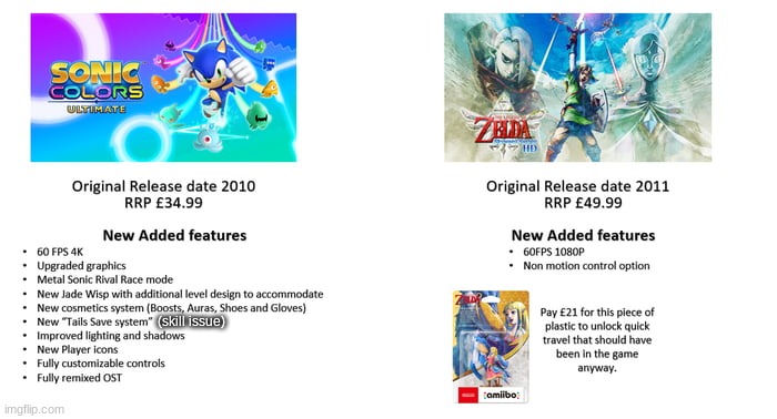 granted i think SS is a better game overall but the remaster did lowkey ...