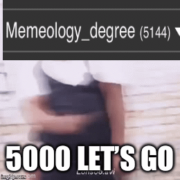 5000 points let’s get to 10000 by the end of the year - Imgflip