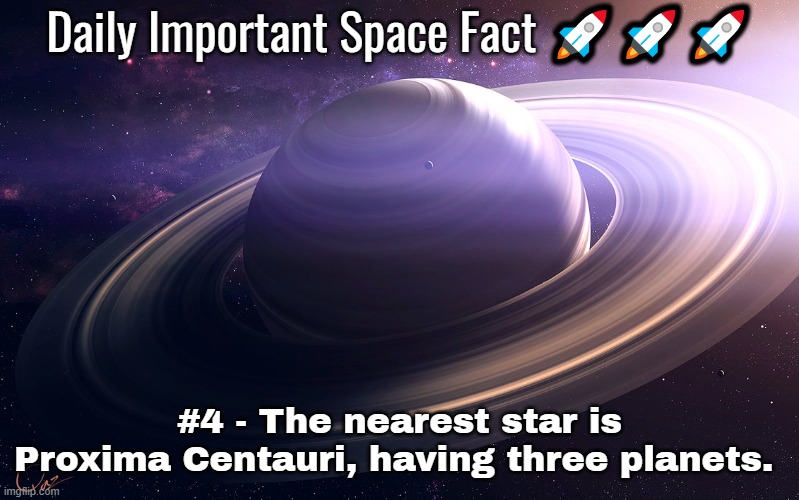 Daily Important Space Facts - Imgflip