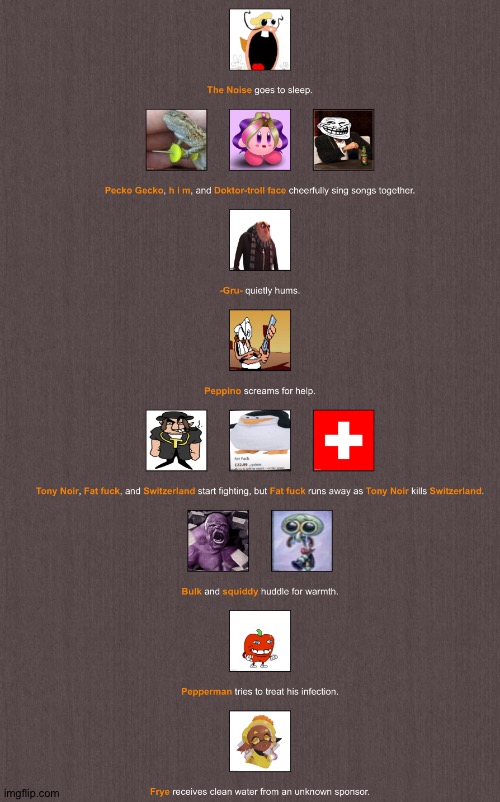 Tony provokes swiss - Imgflip