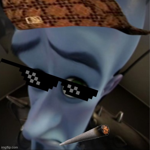 Megamind peeking - Imgflip