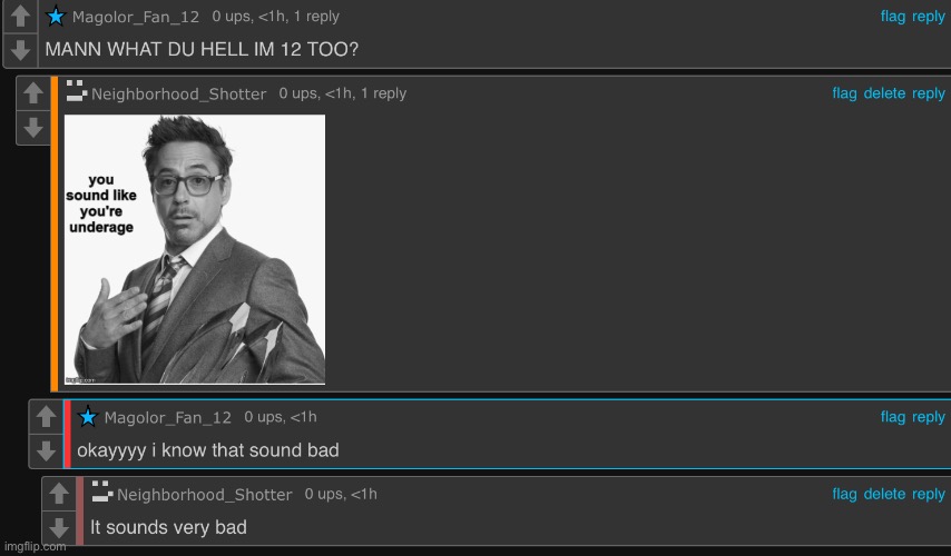 It sounds very bad - Imgflip