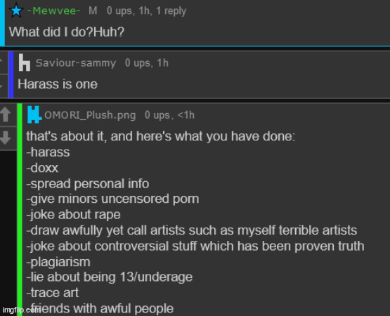 be aware of sammy, please ban him and ban brunik also - Imgflip