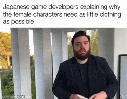 Image tagged in gifs,memes,funny,anime,japenese game developers - Imgflip