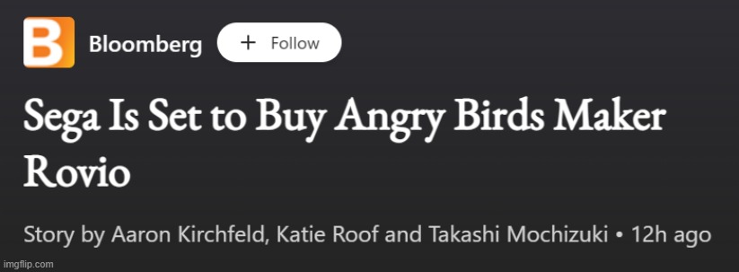 hooray Angry Birds Sonic crossover time - Imgflip