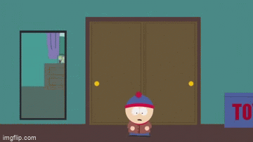 Butters comes out the closet - Imgflip