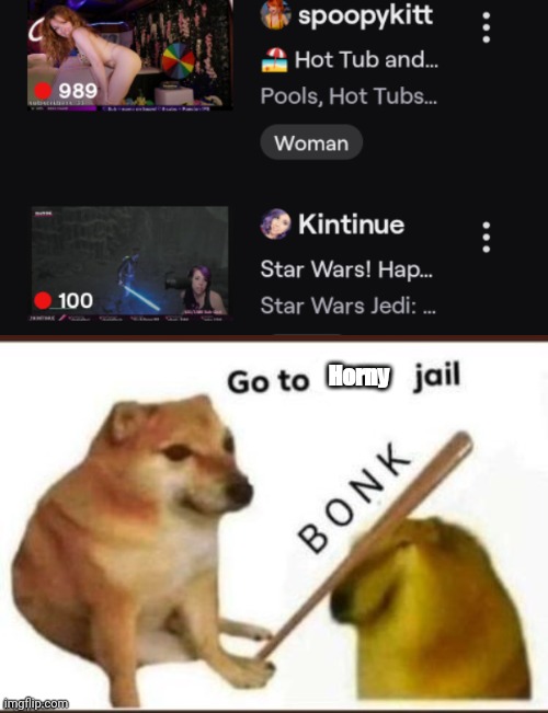 Twitch needs adult quick. - Imgflip