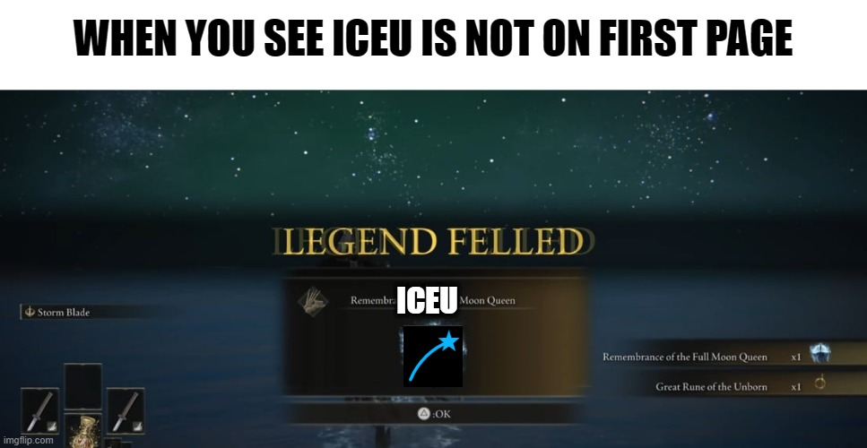 when iceu is - Imgflip