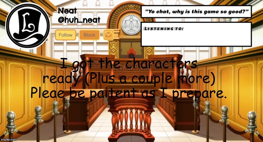 Huh_neat announcement template - Imgflip