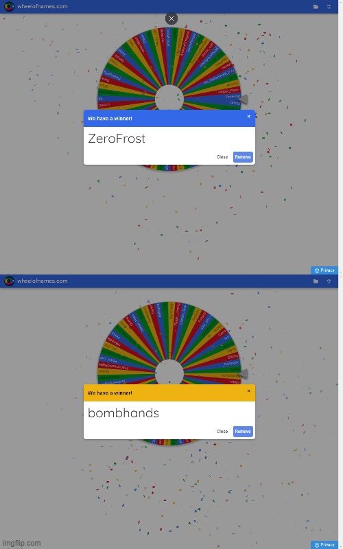 HUGE F in the chat for bombhands - Imgflip