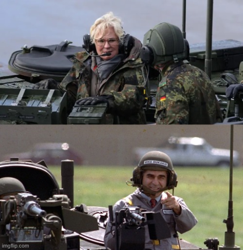 Former German Defense Minister Had All the Best Optics - Imgflip